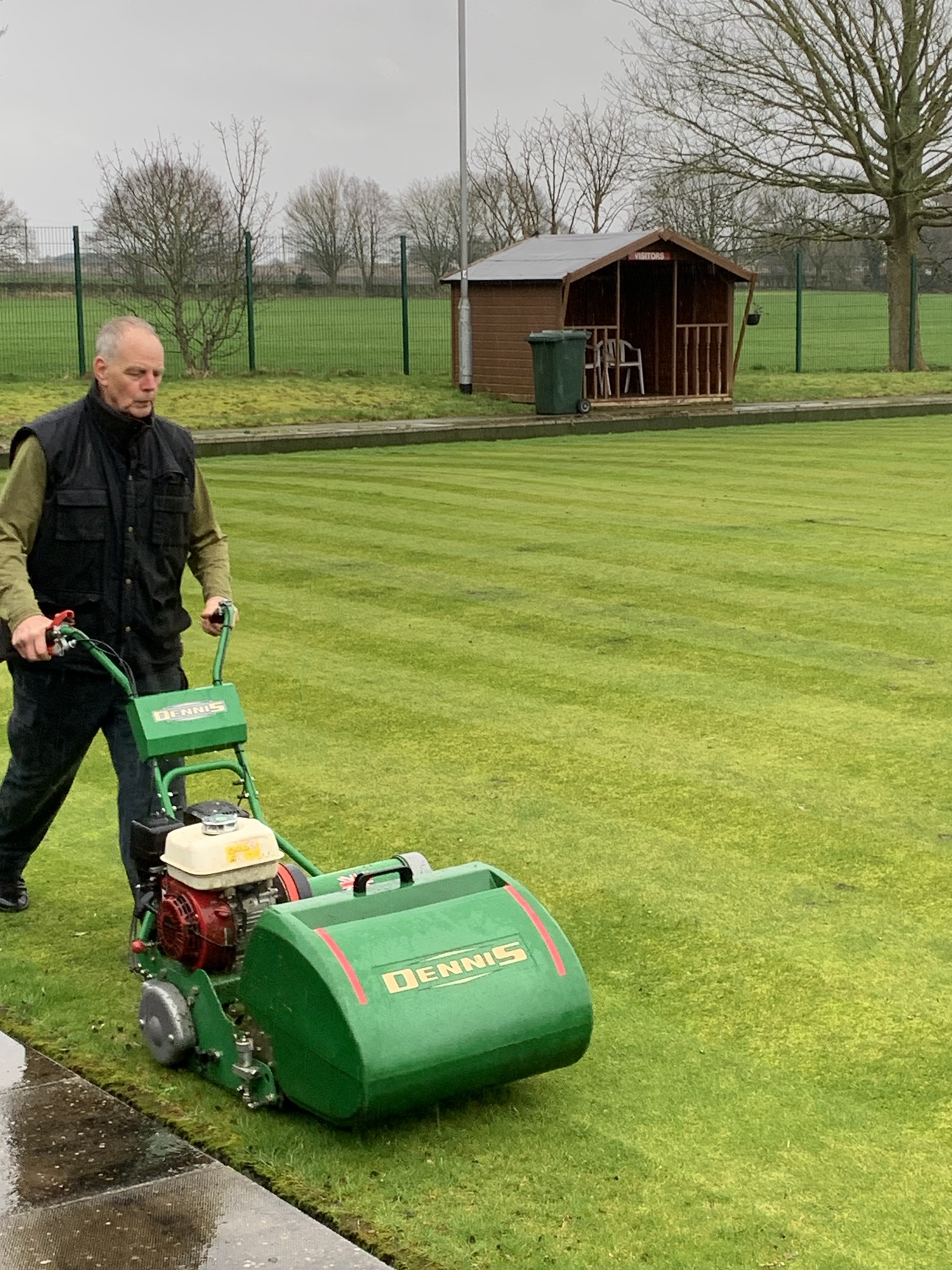 Green gets first cut | Ormskirk Bowling Club